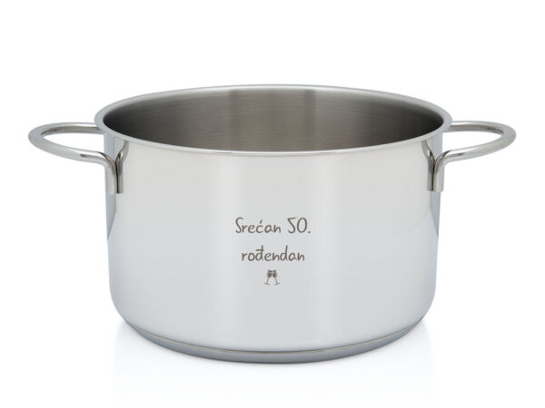 Metalac personalizovani inox set posuđa 3/1